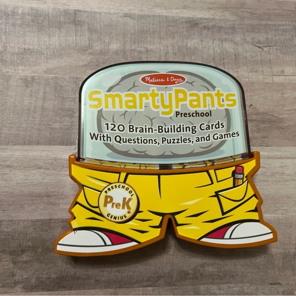 Melissa & Doug | Toys | Melissa Doug Brand Smarty Pants Pre K Brain ...